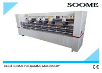 China Offline Electrical Thin Blade Slitter Scorer , Corrugated Cardboard Cutting Machine Precreaser for sale