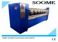 China Corrugated Slitter Scorer Machine 6 Blades 10 Scorers 1600mm-2800mm Effective Width HRB Bearings for sale