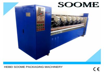 China Corrugated Slitter Scorer Machine 6 Blades 10 Scorers 1600mm-2800mm Effective Width HRB Bearings for sale