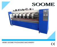 China Corrugated Slitter Scorer Machine 6 Blades 10 Scorers 1600mm-2800mm Effective Width HRB Bearings for sale