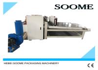 China Manual Control Cardboard Creasing Machine Vacuum Suction For Long Paper Slitting for sale