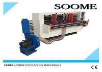 China Manual Control Cardboard Creasing Machine Vacuum Suction For Long Paper Slitting for sale