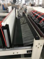 China Manual Control Cardboard Creasing Machine Vacuum Suction For Long Paper Slitting for sale