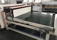 China Manual Control Cardboard Creasing Machine Vacuum Suction For Long Paper Slitting for sale