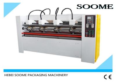 China Manual Thin Blade Slitter Scorer Machine 2200mm 380V Electric Blade Adjustment for sale