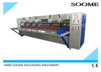 China 17mm Thick Board Slitting Creasing Machine Corrugated Carton Thin Blade Slitter Scorer 1600mm for sale