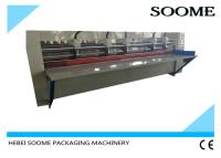 China 17mm Thick Board Slitting Creasing Machine Corrugated Carton Thin Blade Slitter Scorer 1600mm for sale