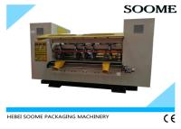 China Computerized Thin Blade Slitter Scorer Machine Corrugated Cardboard 4 - 7 Blades for sale