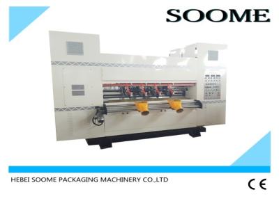 China Corrugated Box Thin Blade Slitter Scorer Machine 150 - 180m/min Speed for sale