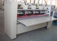 China Blade Electric Adjusted Type Slitting Scorering Machine For Corrugated Paperboard for sale
