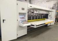China Corrugated Slitter Machine 3100mm with Stacker Servo Controlled Paper Collection for sale