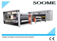 China Corrugated Slitter Machine 3100mm with Stacker Servo Controlled Paper Collection for sale