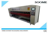 China Thin Blade Slitter Scorer Corrugated Cardboard Slitting Machine 180m/min 3100mm for sale