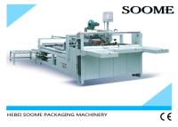 China Semi Automatic Corrugated Box Making Machine Folder Gluer Stitcher 2600mm for sale