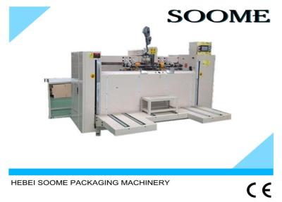 China Servo Motor Folder Gluer Stitcher 2600mm Automatic Cardboard Box Machine 4kW for sale