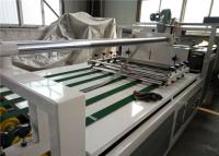 China Servo Motor Folder Gluer Stitcher 2600mm Automatic Cardboard Box Machine 4kW for sale