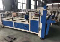 China Semi Auto Folder Gluer Machine Electric Driven Paperboard Height Adjustment 2800mm 4kw for sale
