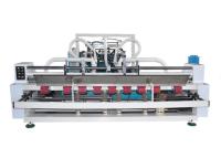 China PLC Controlled Corrugated Cardboard Making Machine Steel Material 2.15T Weight for sale