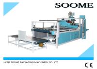 China Steel Electric Carton Folding Gluing Machine 4KW Power Servo Motor 2800mm for sale