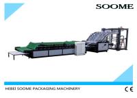 China Lifting Type Flute Laminating Machine Fully Auto Vacuum Servo 1300mm 100pcs/min for sale