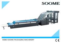 China Vacuum Semi Automatic Flute Laminator 1400mm 1600mm for Corrugated Carton Surface Paper for sale