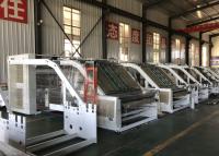 China Corrugated Cardboard Cold Glue Laminating Machine 380 V 1300mm Max Laminating Size for sale