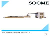 China Corrugated Cardboard Cold Glue Laminating Machine 380 V 1300mm Max Laminating Size for sale