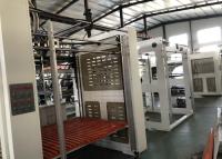 China Corrugated Cardboard Cold Glue Laminating Machine 380 V 1300mm Max Laminating Size for sale