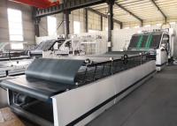China Touch Screen Auto Flute Laminator 1300mm Corrugated Cardboard Box Lamination Machine for sale