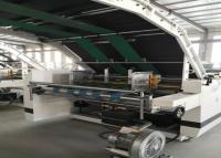 China Touch Screen Auto Flute Laminator 1300mm Corrugated Cardboard Box Lamination Machine for sale