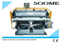 China Manual Die Cutting and Creasing Machine Semi Auto 1100x800mm for Corrugated Paper for sale