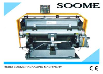 China Manual Die Cutting and Creasing Machine Semi Auto 1100x800mm for Corrugated Paper for sale