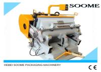 China Manual Die Cutting and Creasing Machine Semi Auto 1100x800mm for Corrugated Paper for sale