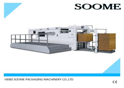 China SMMQ Semi-Automatic Flat Bed Die Cutting Creasing Machine 1300x980mm 250T for sale