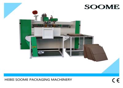 China Horizontal Carton Box Stitching Machine Manual Feeding 600 Nails per Minute Heavy Duty for sale