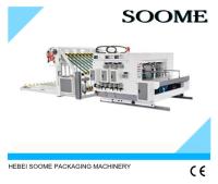 China Small Automatic Corrugated Box Stacking Machine 2000mm 100-120pcs/min for sale