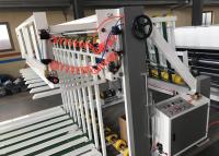 China Small Automatic Corrugated Box Stacking Machine 2000mm 100-120pcs/min for sale