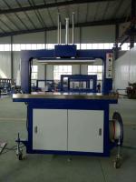China Semi-Automatic Touch Screen Carton Strapping Machine Pallet Strapping Equipment 1.5KW for sale