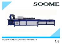 China PLC Control Corrugated Box Strapping Machine 120V Simple Operation for Carton for sale