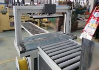 China PLC Control Corrugated Box Strapping Machine 120V Simple Operation for Carton for sale