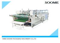 China Semi Automatic Folder Gluer Machine Bottom Locking Pressing Type 30m/min 2.2kw for sale
