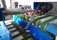 China Electric Semi Automatic Carton Folding Gluing Machine 2800mm Max Size 4kw Motor for sale