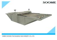 China Corrugated Box Die Cutting And Creasing Machine Operated Safely Conveniently for sale