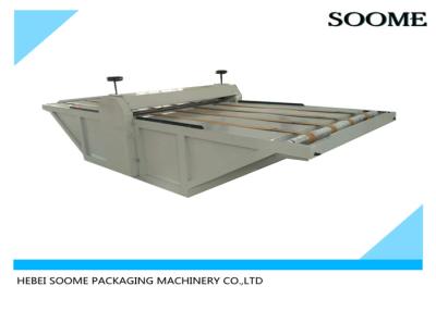 China Corrugated Box Die Cutting And Creasing Machine Operated Safely Conveniently for sale
