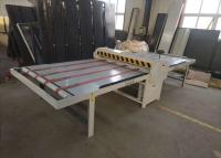 China Corrugated Box Die Cutting And Creasing Machine Operated Safely Conveniently for sale