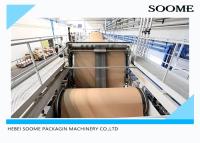 China Corrugated Paper Sheets Carton Production Line 2200mm Working Width 380V 50Hz for sale