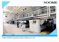 China Corrugated Paper Sheets Carton Production Line 2200mm Working Width 380V 50Hz for sale