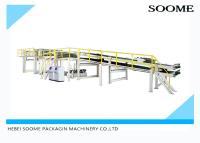 China Corrugated Cardboard Production Line Single Facer 1800mm Width 200m/min Speed for sale
