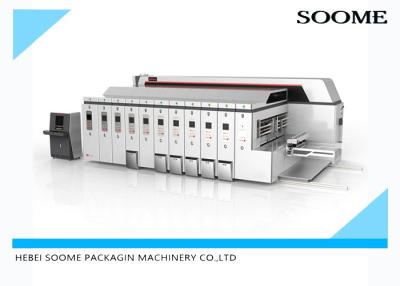 China High Definition Flexo Printer Slotter Die Cutter Vuccum Transfer Paper Machine for sale