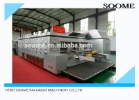 China High Definition Flexo Printer Slotter Die Cutter Vuccum Transfer Paper Machine for sale